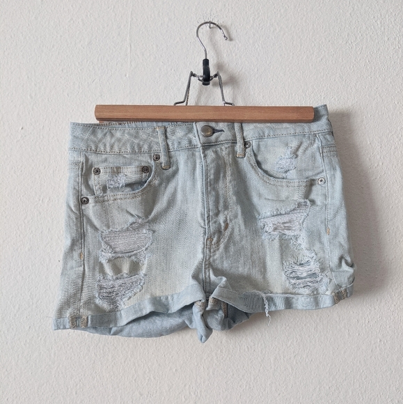 American Eagle Outfitters | Shorts | American Eagle Distressed Super ...